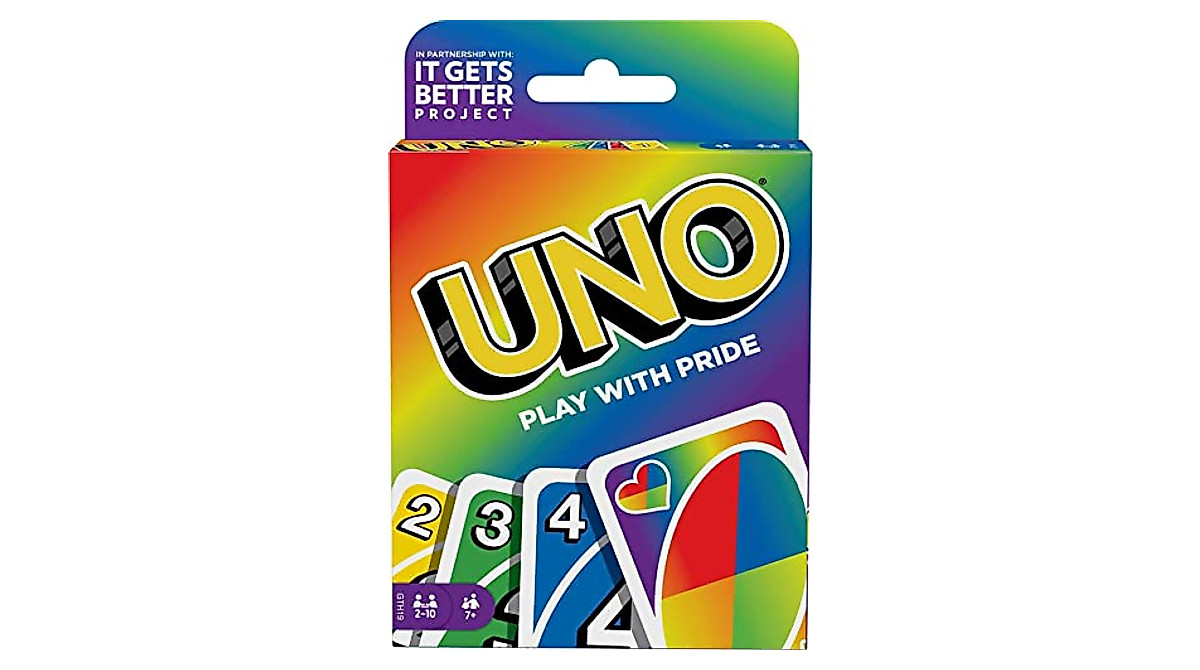 UNO Play with Pride Card Game - Inclusivity & Fun