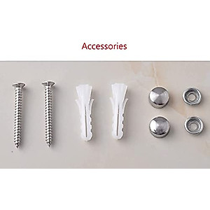 Wall Coat Rack with 6 Hooks, Coat Rack Wall Mounted, Coat Hooks, Coat Hooks Wall Mounted, Waterproof Heavy Duty Coat Wall Hooks, for Hanging Coats Purse Clothes Backpack Entryway,Towel Racks Bathroom