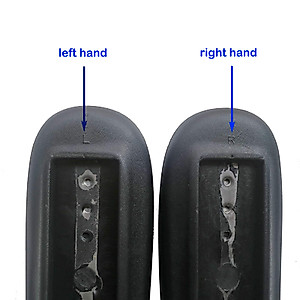 2X Universal Office Desk Computer Chair Replacement Part Arm Pads Armrest 4" and 5.5" Mounting Hole, Vinyl
