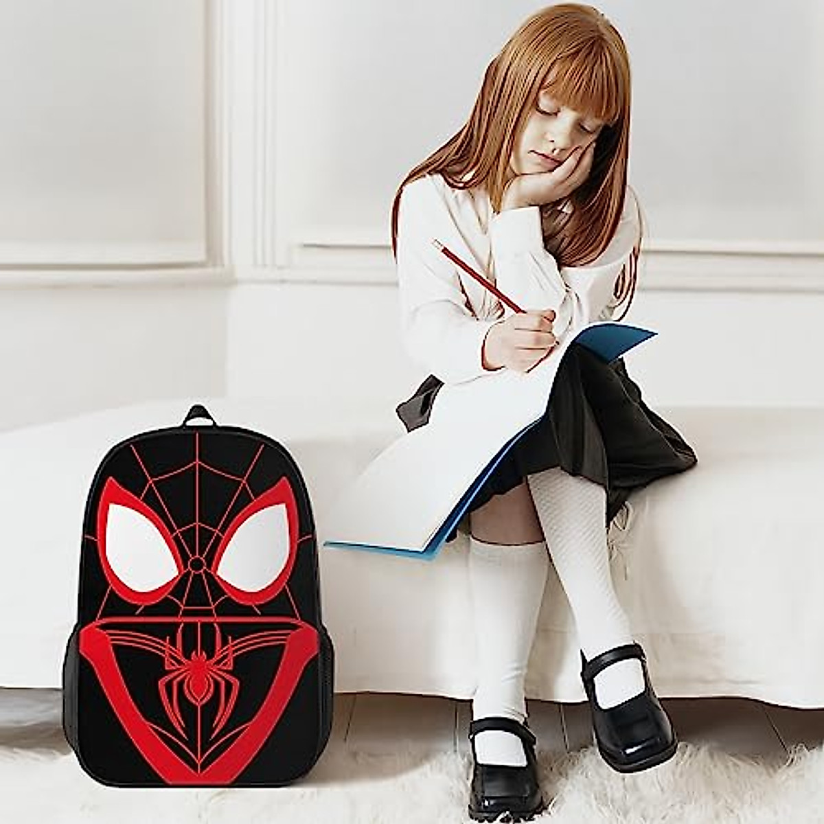 STIDE Cartoon Backpack Anime Backpack HD Printed Book Bag Perfect Comic Book Gift 17 INCH