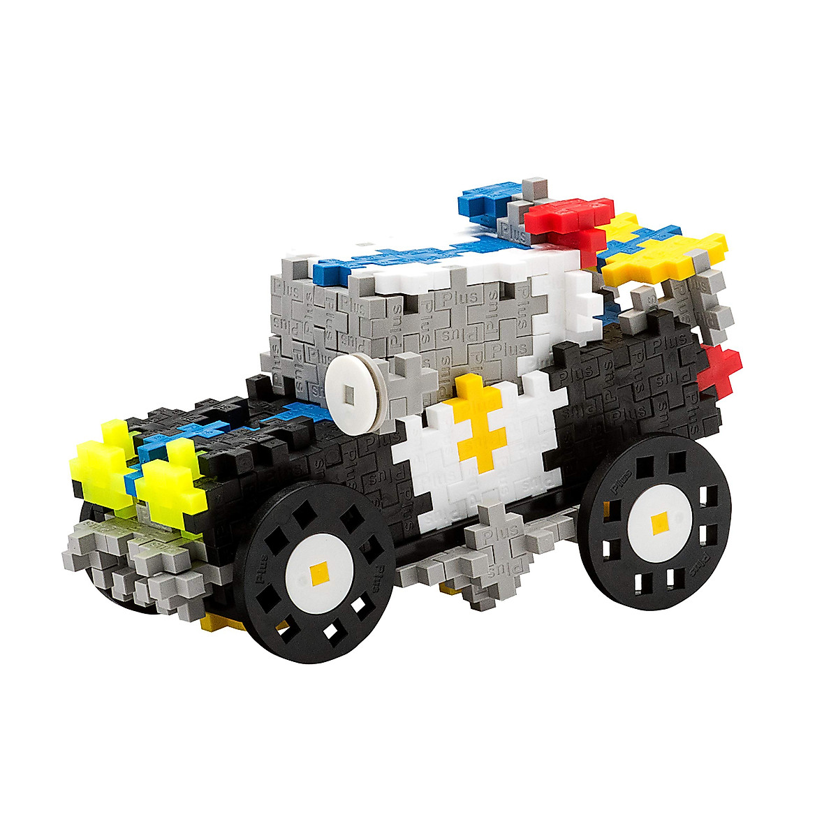 PLUS PLUS - GO! Street Racing Super Set - 900 Pieces - Model Vehicle Building Stem/Steam Toy, Interlocking Mini Puzzle Blocks for Kids