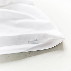 New Organic Cotton Sateen Fitted Sheet for Supreme Comfort and Durability - Fitted Sheets only Cotton-90 x 200cm (EU) size.