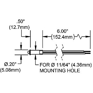 Blue Sea Systems 8066 120V AC LED, Red