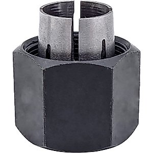 19693 1/2 inch Router Collet Compatible with for Bosch 2610906284 Hitachi 325-199, 323-421 326286-03