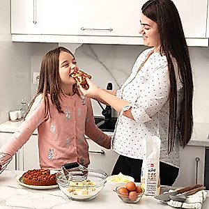 Zulay Kitchen Dough Blender - Stainless Steel Pastry Cutter, Heavy Duty Dough Cutter With Blades, Pastry Blender And Butter Cutter - Pastry Cutter For Baking (Black)