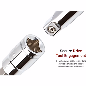 TEKTON 1/4 Inch Drive x 2.5 mm Hex Bit Socket | SHB032X3