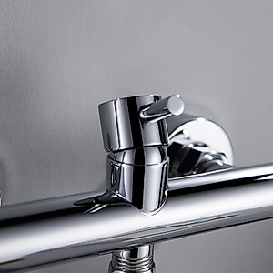 Hands Free Bidet Sprayer Kit - Includes Head, 1.5m Anti Kink Hose, & Wall Mount | Stainless steelShower Head | for Easy Feminine Washing, Pets, Baby Diapers, Bathroom or Toilet Cleaning