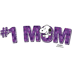 CafePress Snoopy Mom Is #1 Mug Ceramic Coffee Mug, Tea Cup 11 oz