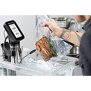 Breville Polyscience HydroPro Plus Sous Vide Immersion Circulator, 1450 Watt, Bluetooth, Stainless, CSV750PSS1BUC1