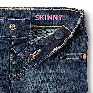 The Children's Place Baby Girls And Toddler Girls Basic Skinny Jeans,Blues Wash Single,18-24MONTH