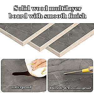 Pmnianhua Floating TV Shelf, 59'' Wall Mounted Wood Floating TV Console Entertainment Media Shelf TV Wall Unit with 2 Drawers and 1 Large Door (59.05 in, Dark Gray)