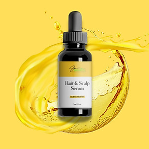 Shea Organics Soothing Scalp Oil | Scalp Care| Dandruff & Itchy Scalp Serum | Helps with Dry Scalp & Baby Scalp Eczema | 1oz | With Oat Oil, Vitamin E, Honey, Tea Tree, and Colloidal Oatmeal