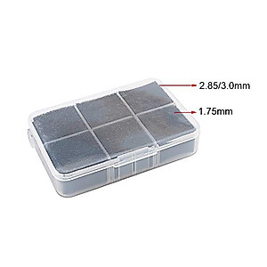 1 Set 3D Printer Parts Consumable Cleaner 1.75/2.85/3.0mm PLA ABS PETG Filament Feed Dust Removal for PRUSA I3/Ender-3/CR-10