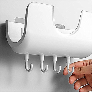 DRNKS Spoon Pot Lid Shelf Cooking Storage Kitchen Decoration Tool Holder & Xs Silicone Smiling Dwarf Creative Pot Lid Holder Spoon Holder Kitchen Pot/Lid Holder Suitable for Kitchen