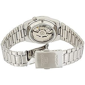 SEIKO 5 Automatic Black Dial Stainless Steel Men's Watch SNK063J5