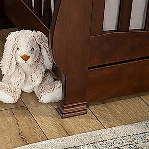 Davinci Ashbury 4-in-1 Convertible Crib with Toddler Bed Conversion Kit in Warm White, Greenguard Gold Certified