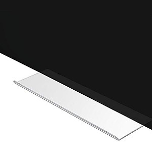 QUEENLINK,Magnetic Glass Whiteboard,Magnetic Black Glass Board,24x 18 Inches Glass Dry Erase Board,Black Surface…