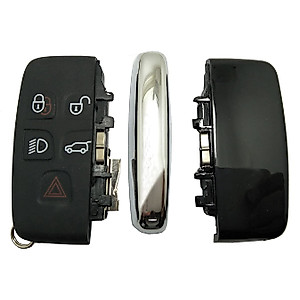 Replacement Smart Car Key Fob Case Cover fit for Range Rover Key Fob Shell Entry Keyless Remote Control Key Housing
