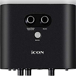 Icon Pro Audio USB Audio Interface with Mobile Streaming Capabilities, Duo 22 Live (1 mic preamp)
