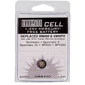 Weincell MRB400 Z400PX PX400 EPX400 RM400 1.35V Zinc Air Battery by Wein