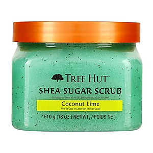 Tree Hut Shea Sugar Body Scrub Coconut Lime 18 oz