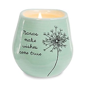 Dandelion Wishes 77148 Ceramic Candles Nanas Make Wishes Come True Ceramic Soy Candle
