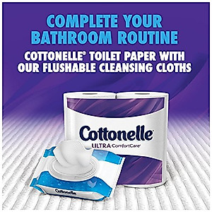Cottonelle Ultra Comfort Care Toilet Paper, Bath Tissue, 6 Mega Toilet Paper Rolls