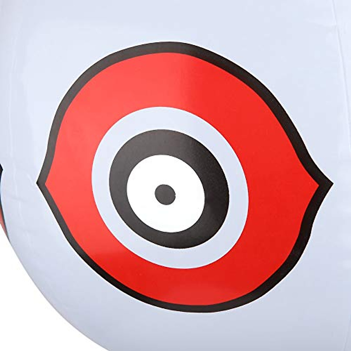 Fdit Bird Predator Eyes,Terror-Eyes Inflatable Bird Scare Balloon Bird Repelling Predator Eye Balloon Bird Repelling Balloon(White)