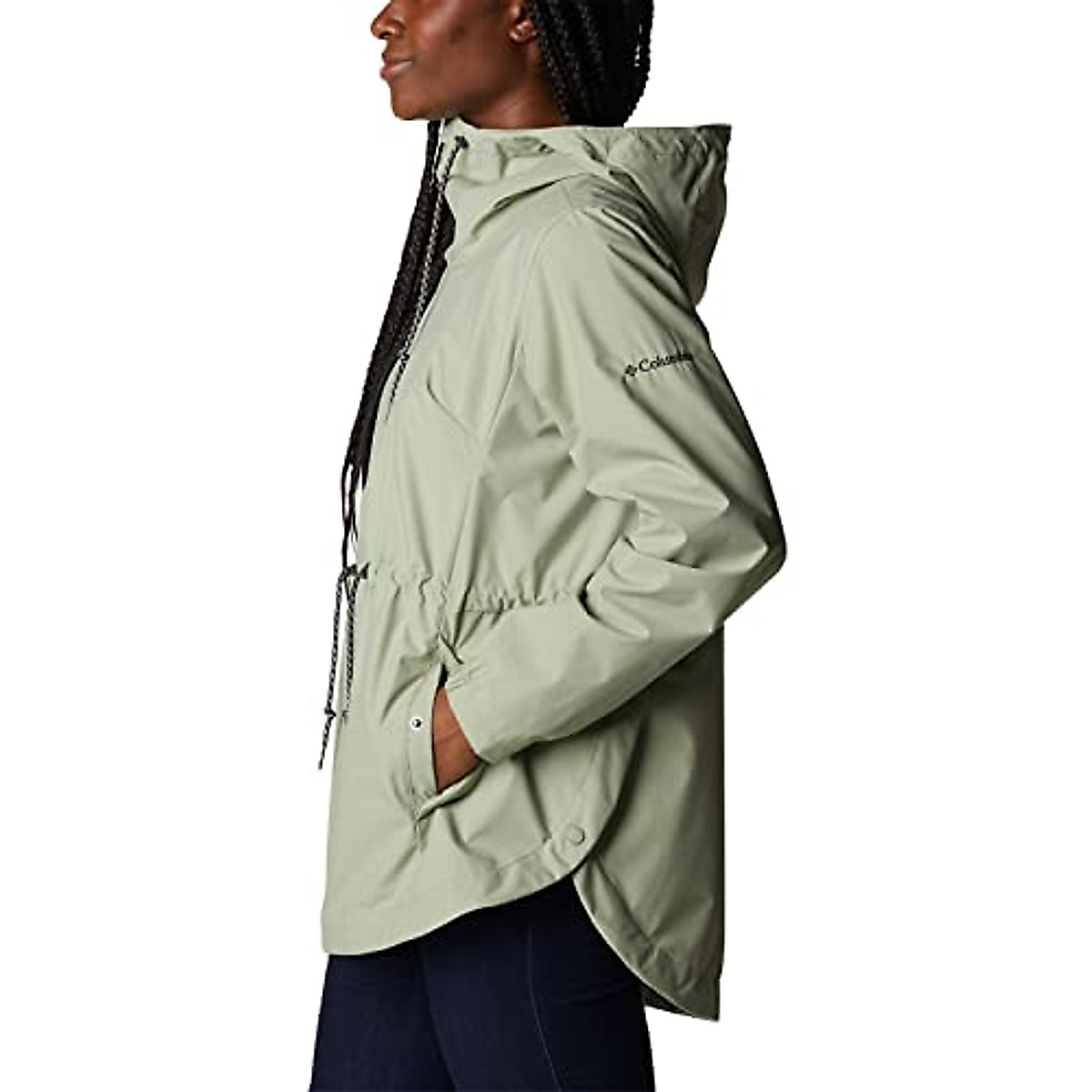 Columbia Women's Lillian Ridge Shell, Safari, Medium