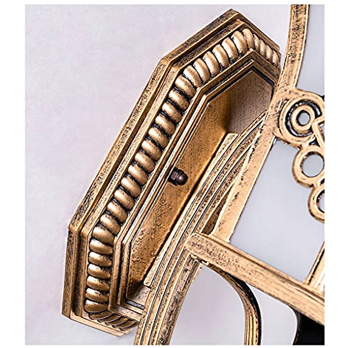 SHIJIANX Solar Lights Outdoor Solar Wall Lantern, Dusk to Dawn Decorative Led Wall Sconce Light Fixture with No Wiring Required -Solar Wall Light-Smart Home Outdoor Waterproof Garden Light