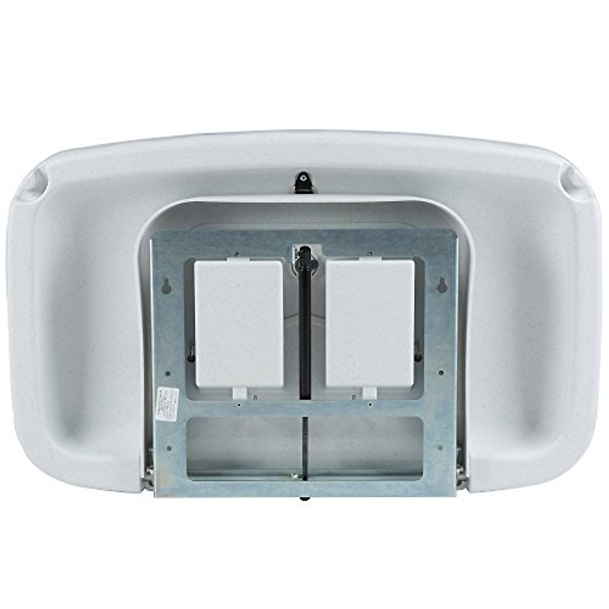 Koala Kare KB200-05 Horizontal Baby Changing Station - White Granite