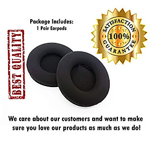 Urbanite XL Ear Pads by AvimaBasics | Premium Foam Earpads Ear Pad Cushion Cover Part Replacement for Sennheiser URBANITE XL and URBANITE XL Wireless Over-Ear Headphones - Clear Sound (1 Pair Black)