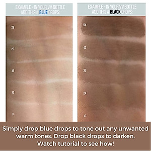 Vitiligo Vanquish Cosmetic Camouflage Kit by Fake Bake Liquid Concealer, Long Lasting Natural Color Customization Eliminates Appearance of Skin Depigmentation For Women & Men - Cover Lasts For Days