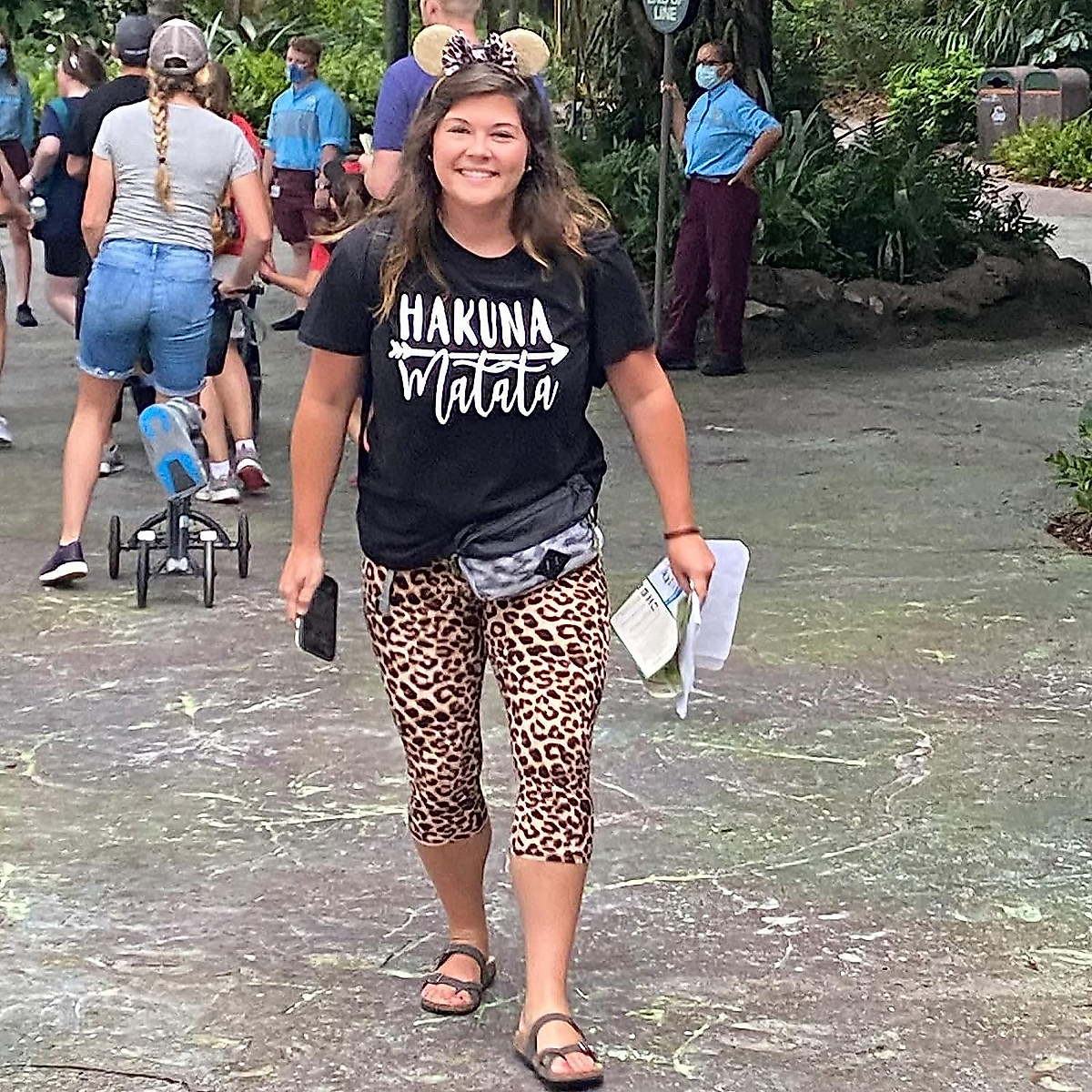 TNNZEET Black High Waisted Capri Leggings for Women, Buttery Soft Workout Yoga Leggings