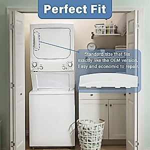 ANTOBLE WE01X30378 Dryer Door Handle Compatible with GE General Electric WE01X25878 WE1M1068 PS11772025 Clothes Laundry Dryer Solid Stackable Handle Replacement Part