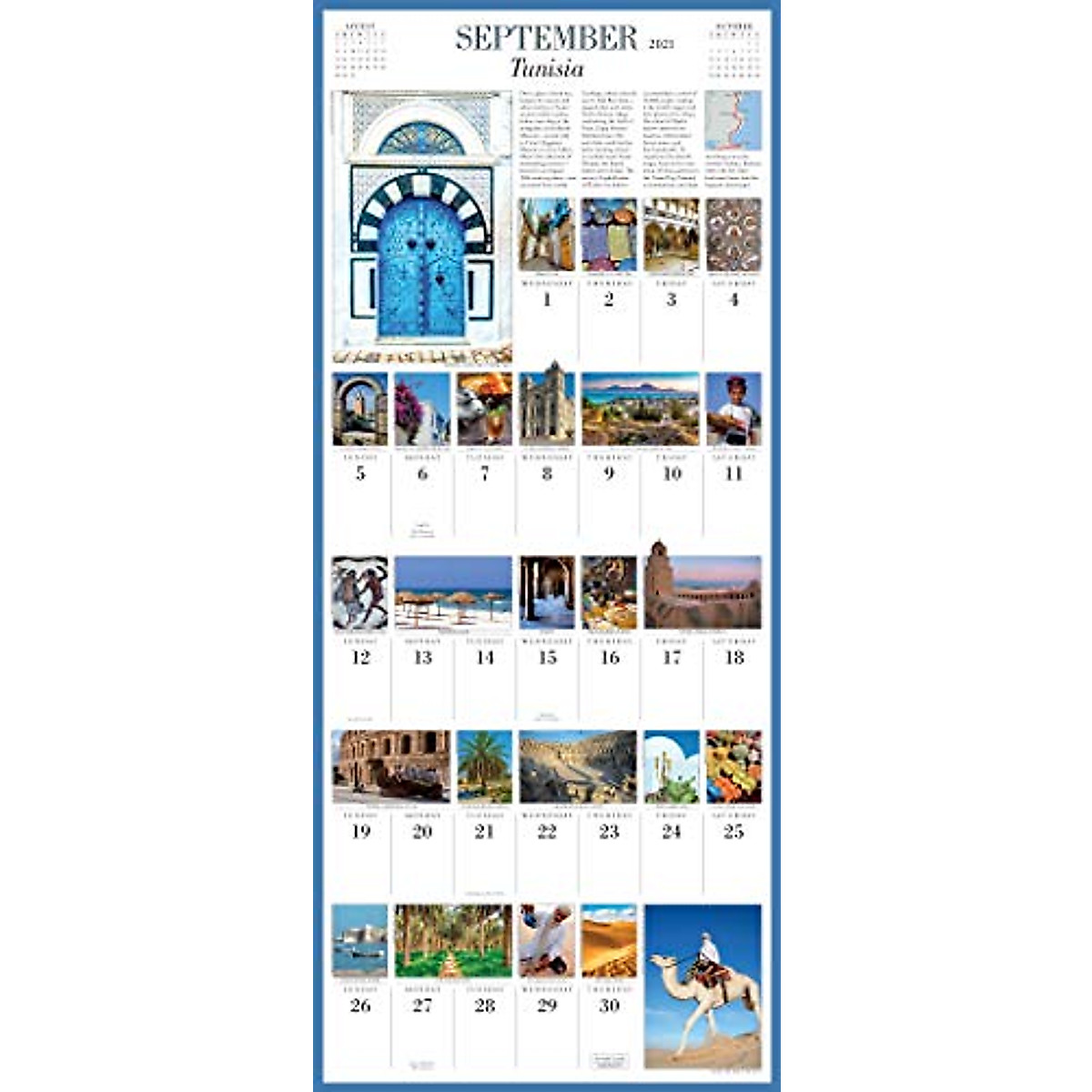 1,000 Places to See Before You Die Picture-A-Day Wall Calendar 2021