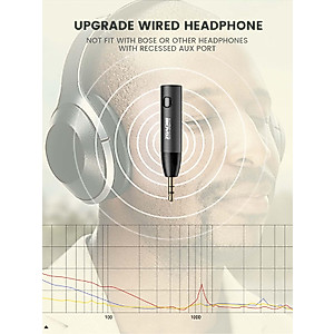 ZOACHII Bluetooth Aux Adapter for Car, Wireless Bluetooth 5.0 Audio Receiver with 3.5mm Jack for Vehicle Truck Home Stereo Speaker Headphone Music Streaming, Handsfree Calling, [1 Piece]