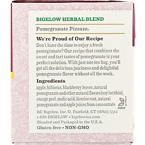 Bigelow Tea - Herb Tea Pomegranate Pizzazz - 20 Tea Bags