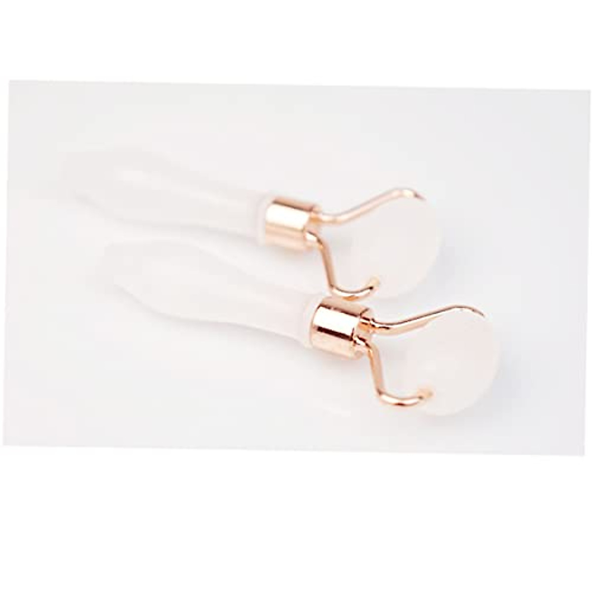 FRCOLOR Roller Jade Rolling Face Massager Jade Skin Rollers Jade Roller Face Massage Tools Facial Tools for Skin Care Massage Roller Scroll Wheel White Roller Stick Anti-Aging Skin Roller