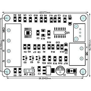 Davitu Motor Driver - AsyPets DC7-12V Brushless Optical Drive Hard Disk Motor Driver Speed Control Board
