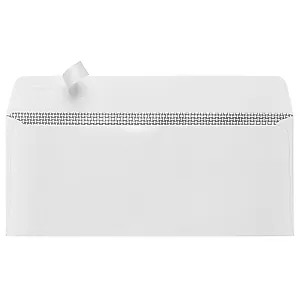 100 No. 10 Self Seal Security Envelopes - Designed for Secure Mailing - Security Tinted with Printer Friendly Design - Number 10 Size 4 1/8 x 9 ½ Inch (100 Pack)