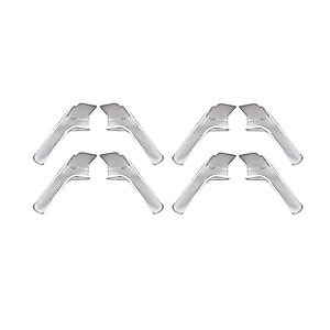 BBMTA Replacement RV Trailer Camper Hardware Extended Rain Gutter 655-FLEX-PW-A RV Trailer Camper Hardware Extended Rain Gutter Spout Spout 4 Left and 4 Right Side