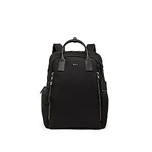 TUMI Voyageur Atlanta Backpack - Men's & Women's Travel & Work Backpack - Black - Gunmetal Hardware - 18.0" X 13.0" X 5.5"
