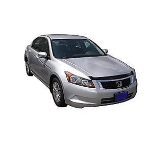 Auto Ventshade AVS 320008 Aeroskin Flush Mount Dark Smoke Hood Protector for 2008-2012 Honda Accord