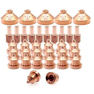 Plasma Electrode 192047 Nozzle 204325 Shield Cup for Miller ICE-40T / ICE-40TM Torch Consumables Kit 35pcs