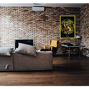 POSTER STOP ONLINE Cobra Kai - TV Show Poster (Emblem/Logo) (Size: 24" x 36")