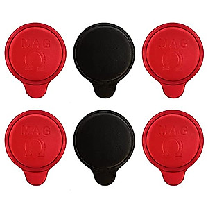 MAG® FERRITE Magnets KIT 6 Units for Biomagnetism 5200 Gauss -Biomagnetic Magnets Kit – Imanes para Biomagnetismo Médico – Dr Goiz Magnets for Biomagnetism Bio Magnet Pair– Round Magnets