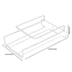 Under Cabinet Wine Glass Rack Stemware Wine Glass Holder Glasses Drying Rack 2 Rows