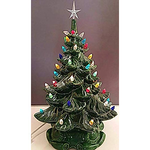 Creative Hobbies Ceramic Christmas Tree Replacement Lights, Small Twist Light Ornaments for 8" or Smaller Ceramic Trees, Multi Colors, 144 Piece Pack