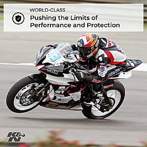 K&N Engine Air Filter: High Performance, Premium, Powersport Air Filter: Fits 2008-2019 YAMAHA (YZF R6, YZF R6S) YA-6008